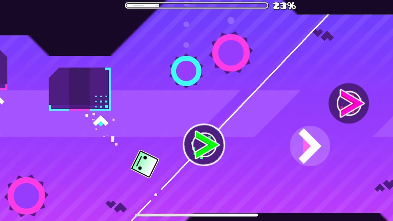 Geometry Dash-Hush - YouTube