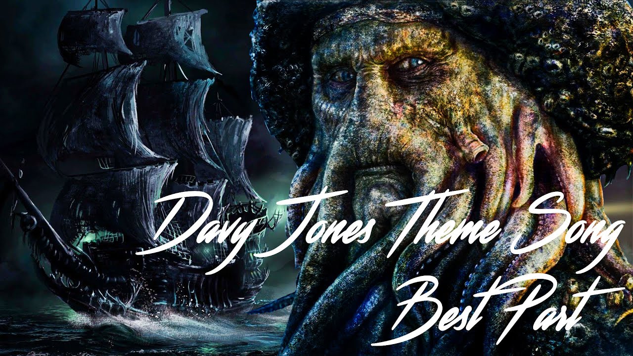 Pirates Of The Caribbean - Davy Jones Theme Song | BEST PART for 1 HOUR ...