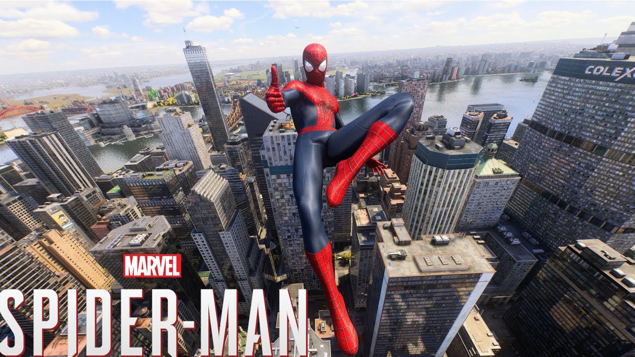 Marvel's Spider-Man 2 - TASM 2 Suit Free Roam (4k 60fps - YouTube