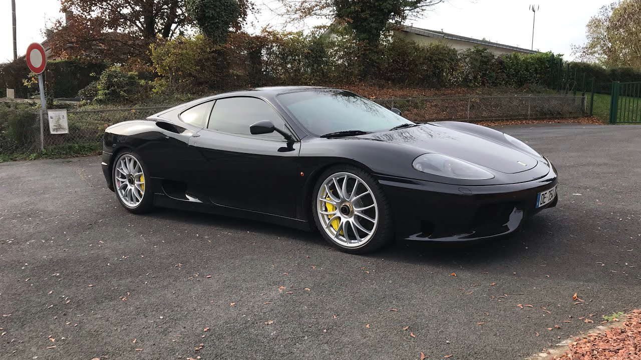 on démarre avec les 2 turbos / ferrari 360 - YouTube