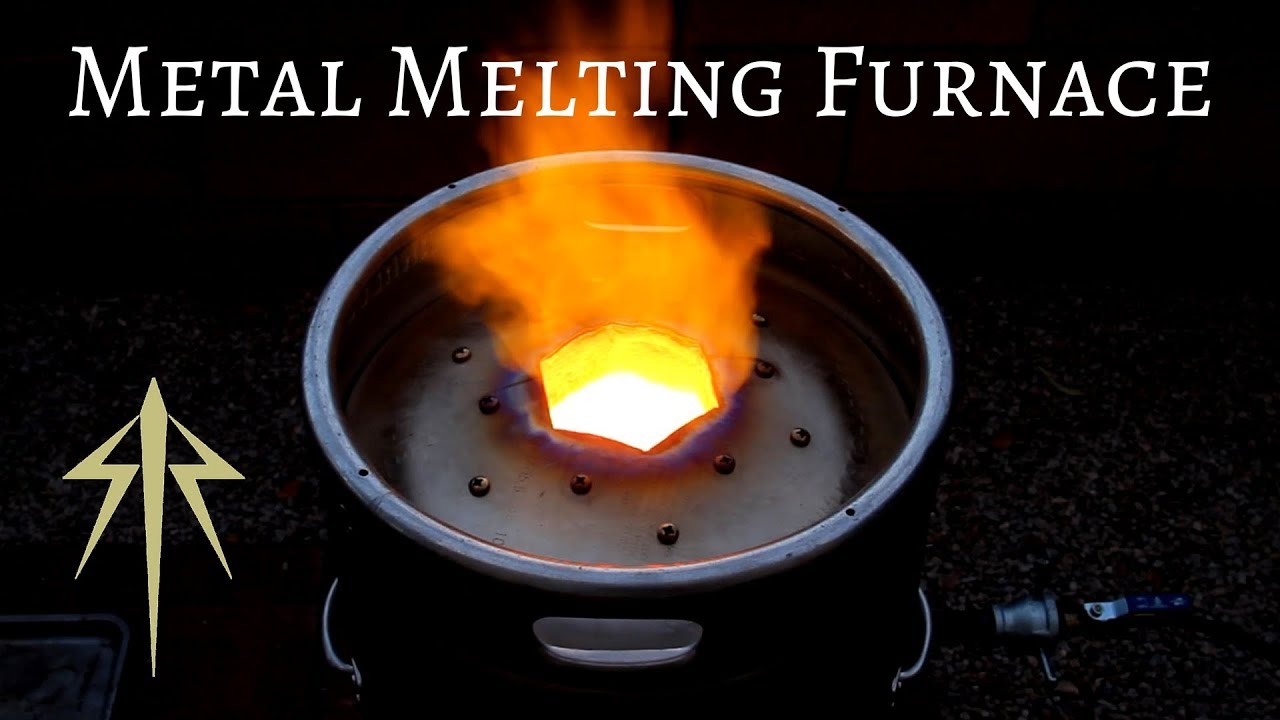 Making a Foundry│Metal Melting Furnace│Forge - YouTube