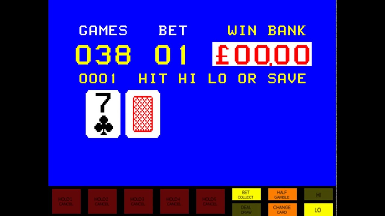 Noraut Poker [MAME] [shortplay] - YouTube