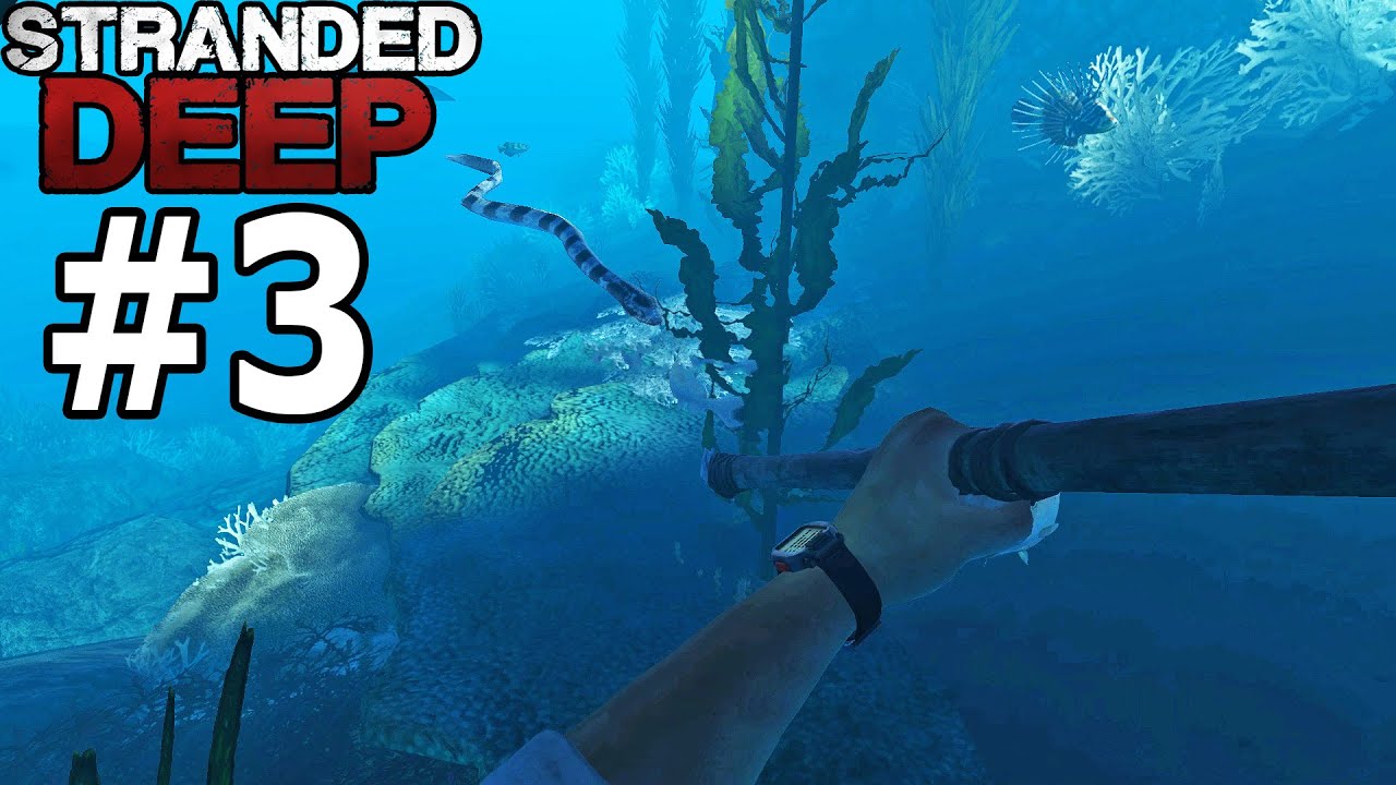 AVVELENATO DA UN SERPENTE MARINO. (STRANDED DEEP) #3 - YouTube
