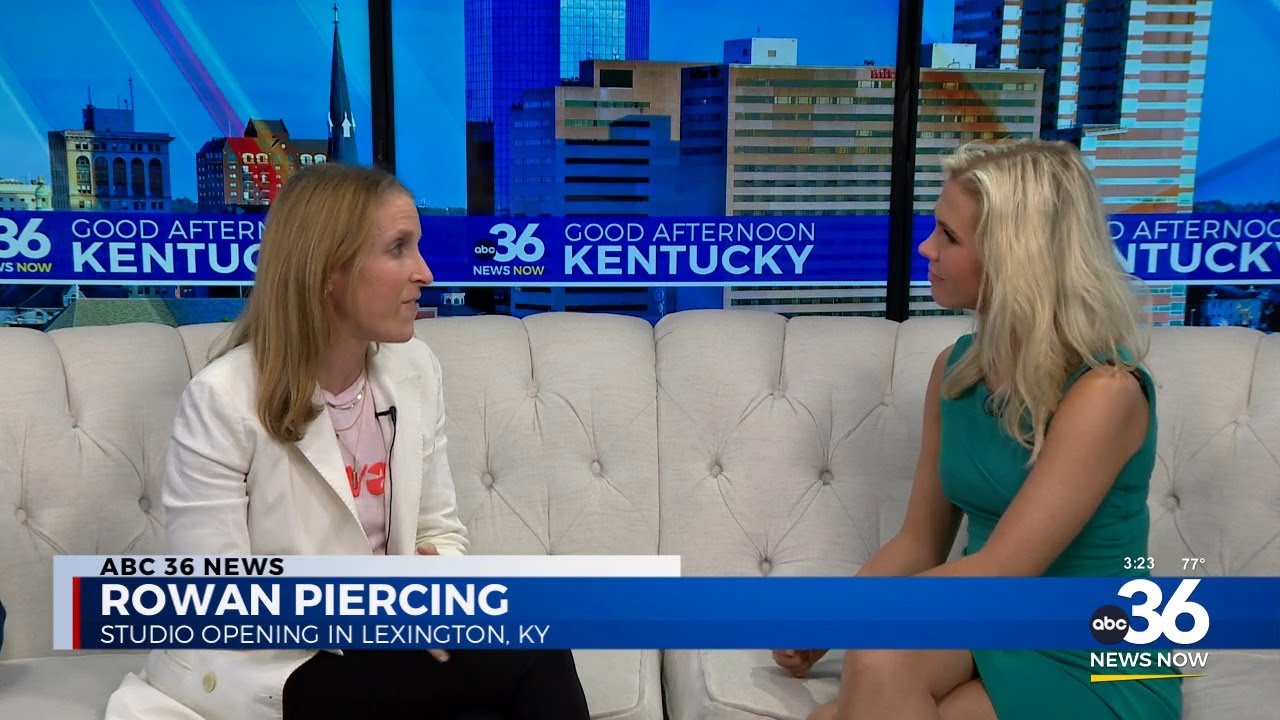 Guest segment: National Piercing Day with Rowan Piercing 051624 - YouTube