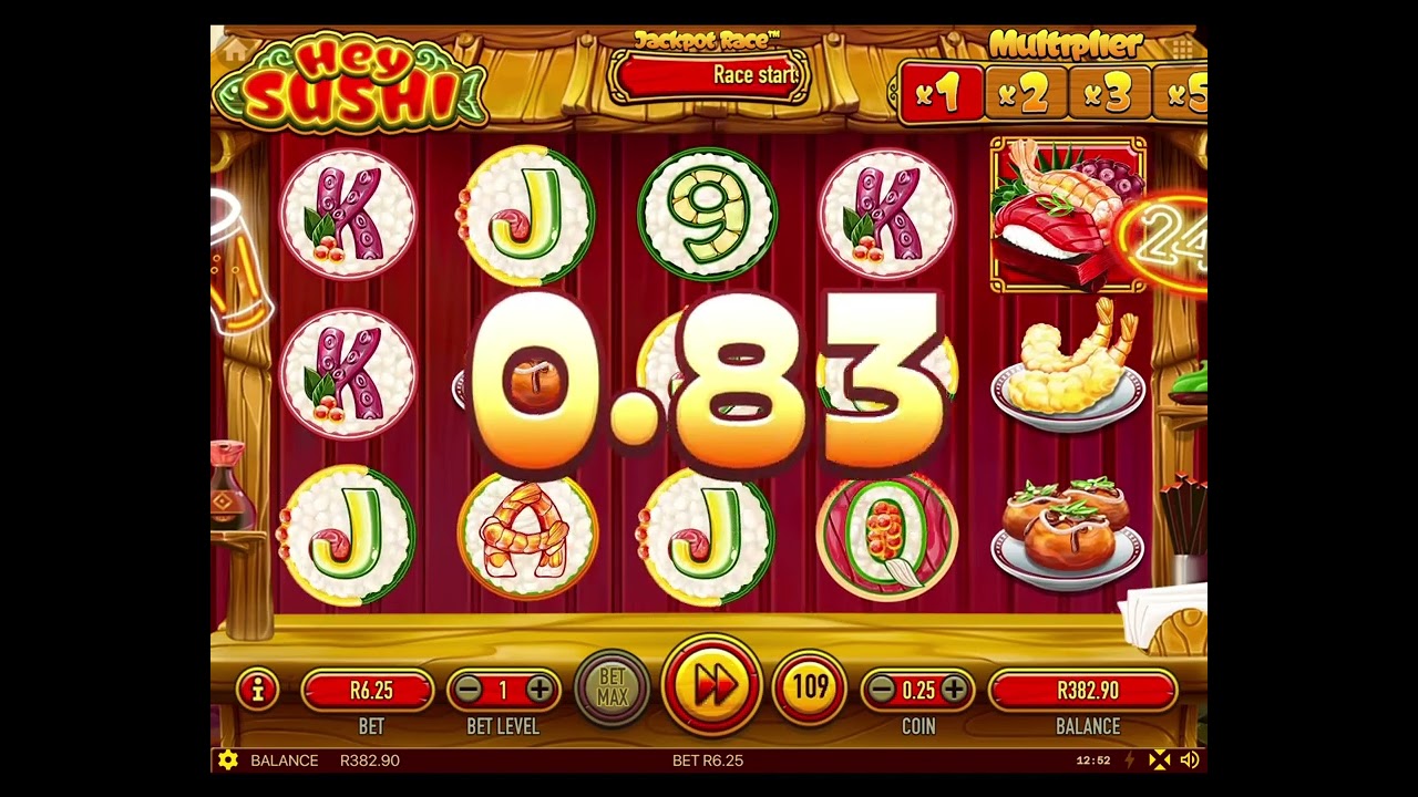 AMAZING BONUS RECOVERY! - R500 GAME PLAY - HEY SUSHI Online SLOTS - YouTube