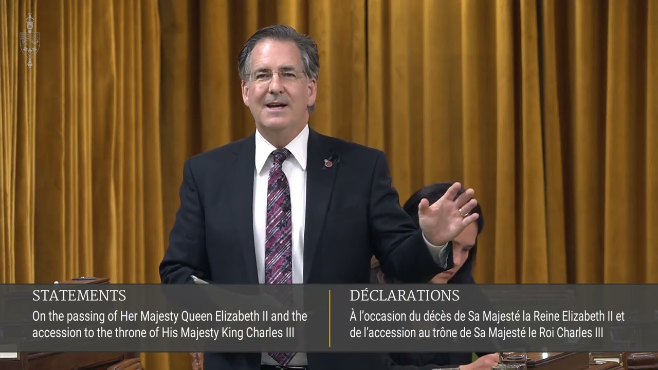 Brian Masse MP (Windsor West) Tribute to Queen Elizabeth II in the ...