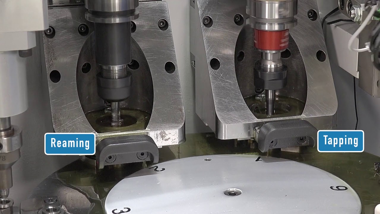 Truform Equipment - RT-SX1 - Reaming and Tapping Machine - YouTube
