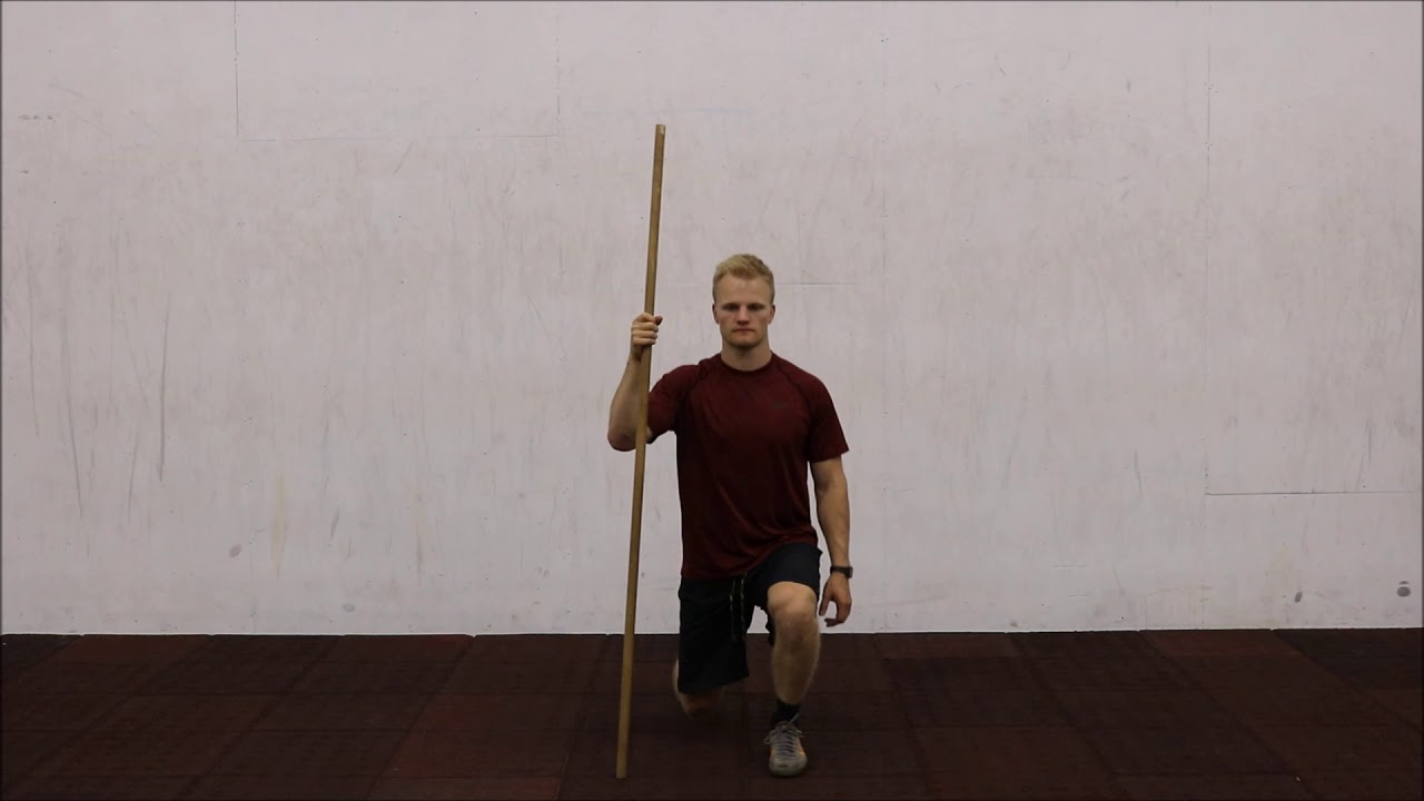 Split squat m. support - YouTube