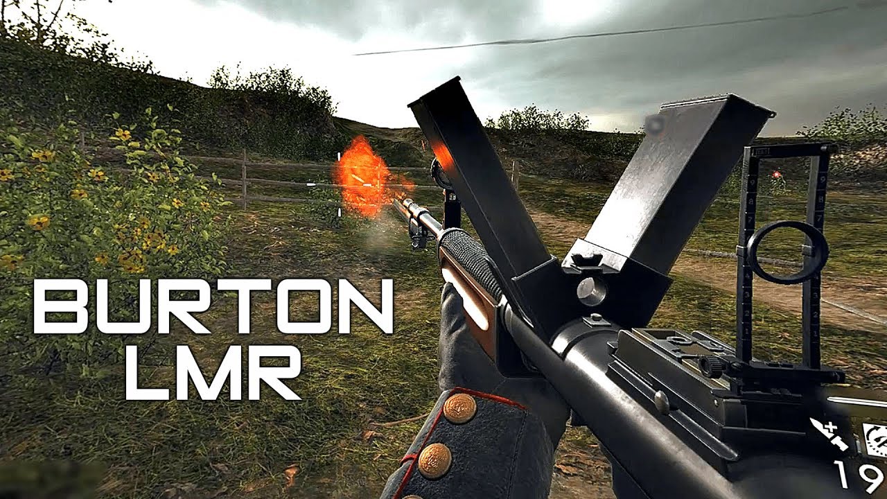 NEW GUN "Burton LMR" GAMEPLAY! Battlefield 1 CTE - YouTube