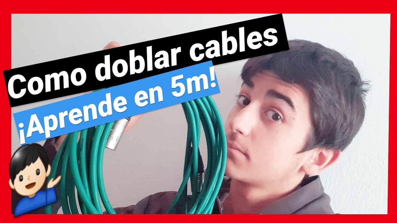 🔌👍Como doblar cables de audio | como doblar cables electricos | como ...