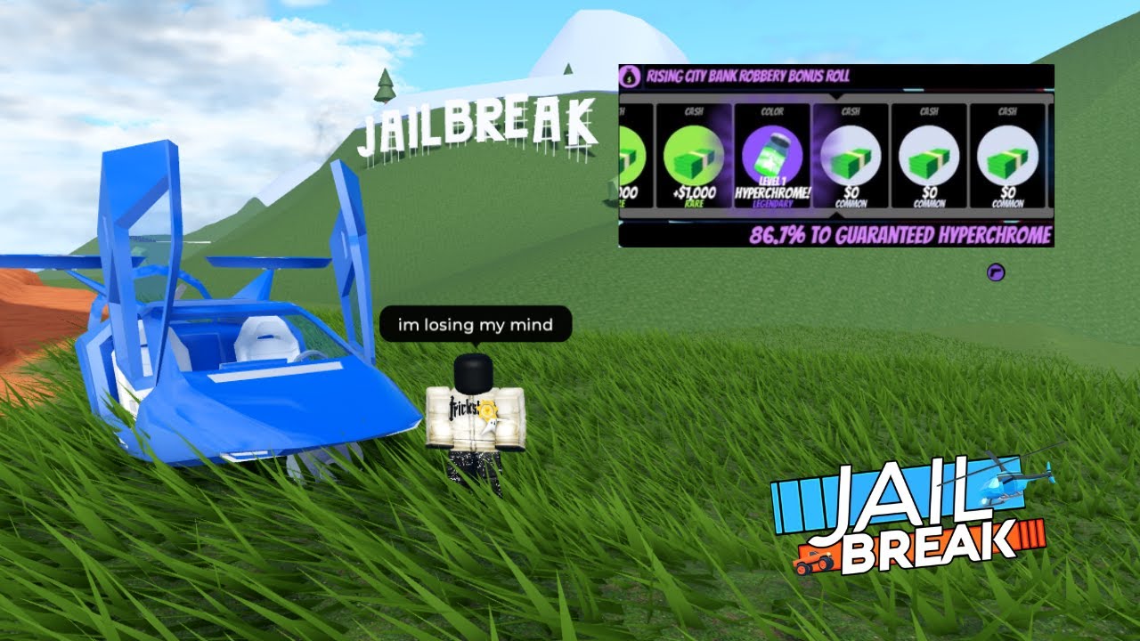 The Hyper Chrome Grind is real | Jailbreak Gameplay - YouTube