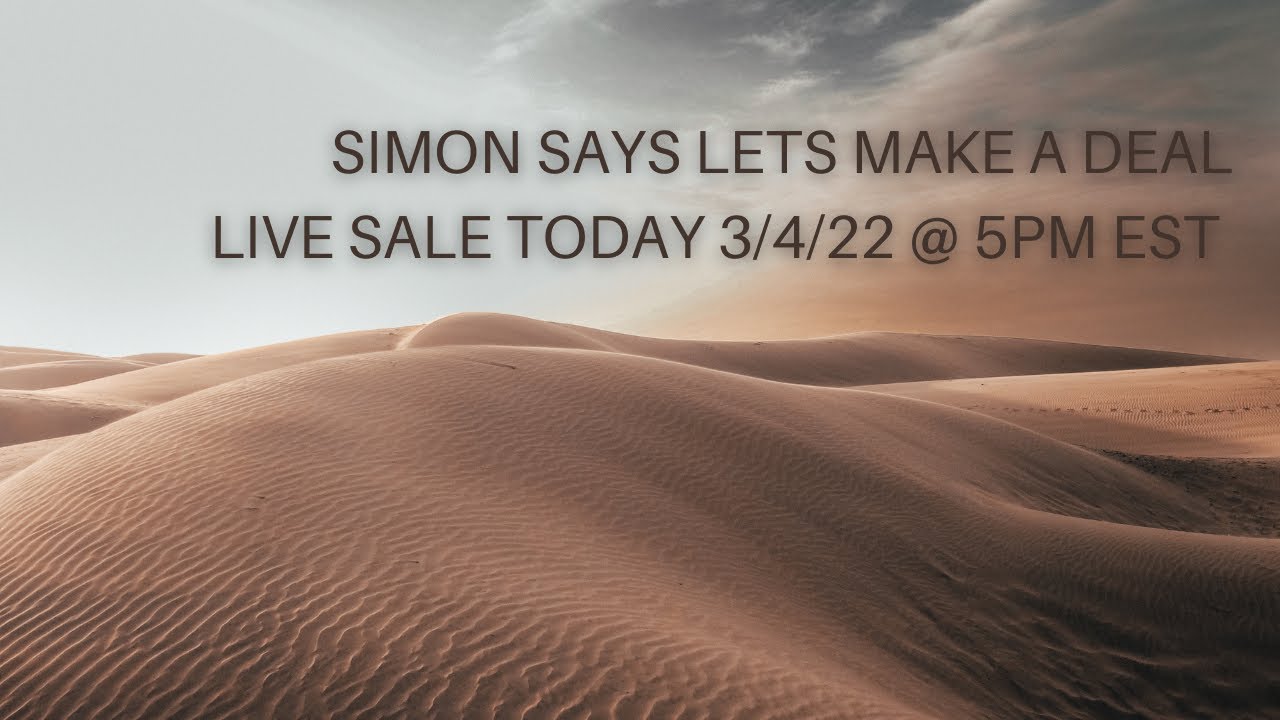 Live Sale Today!!!!! - YouTube