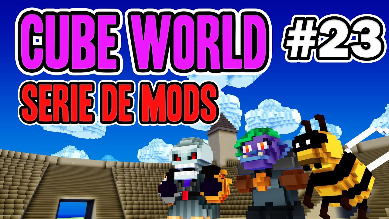 CUBE WORLD: SERIE DE MODS | #23 | La ÉPICA BATALLA del COLISEO ⚔️ - YouTube