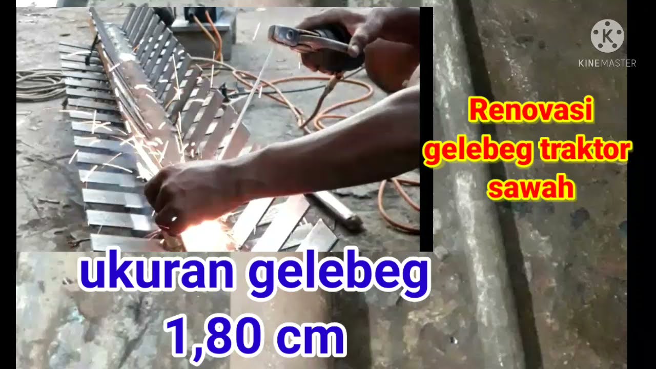 Renovasi gelebeg traktor sawah 2021lengkap - YouTube
