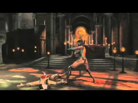 MK9: Jade and Kitana vs Sindel and Mileena Tag Team Trailer