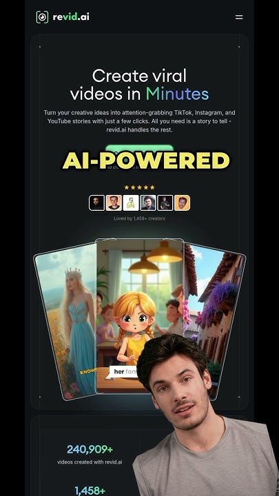 🤖Revid.ai: Effortlessly Create Viral Videos with AI - YouTube
