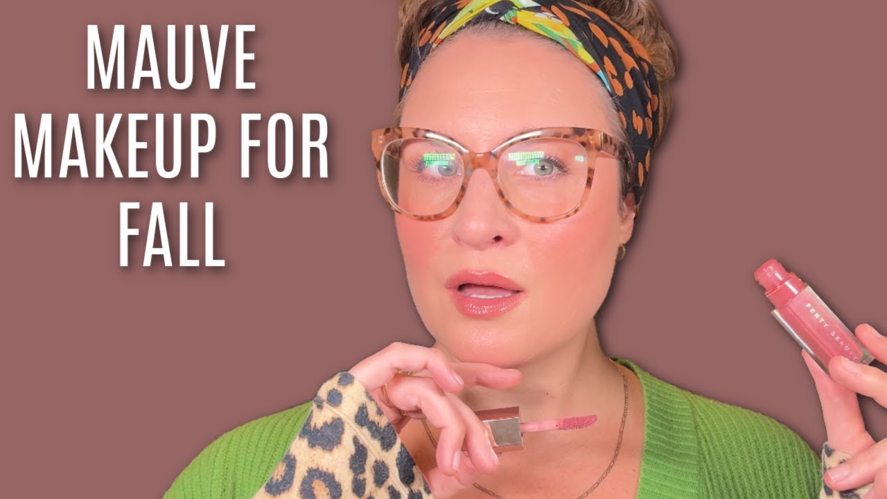 FALL MAUVE MAKEUP LOOK - YouTube