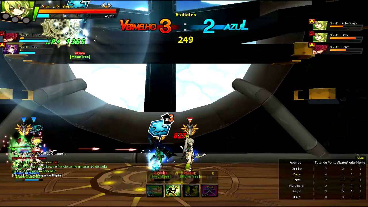 Elsword BR / Rena(Combat Ranger) - PVP #10 - 3x3 - YouTube