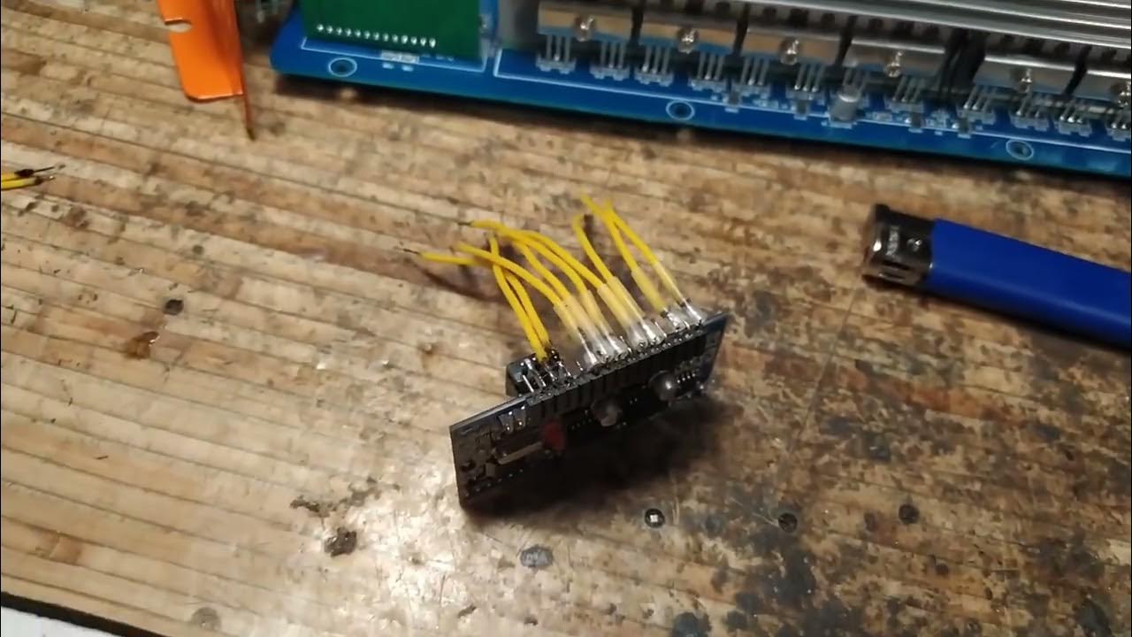 переделка инвертора в eg8010 - YouTube