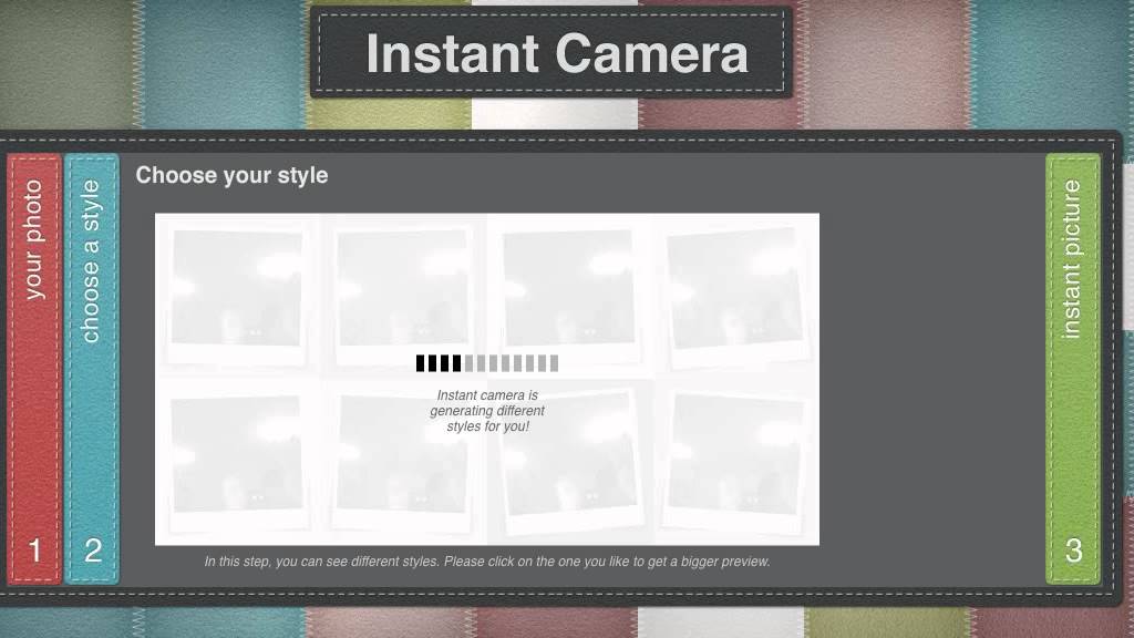 Instant Camera (File Upload). - YouTube