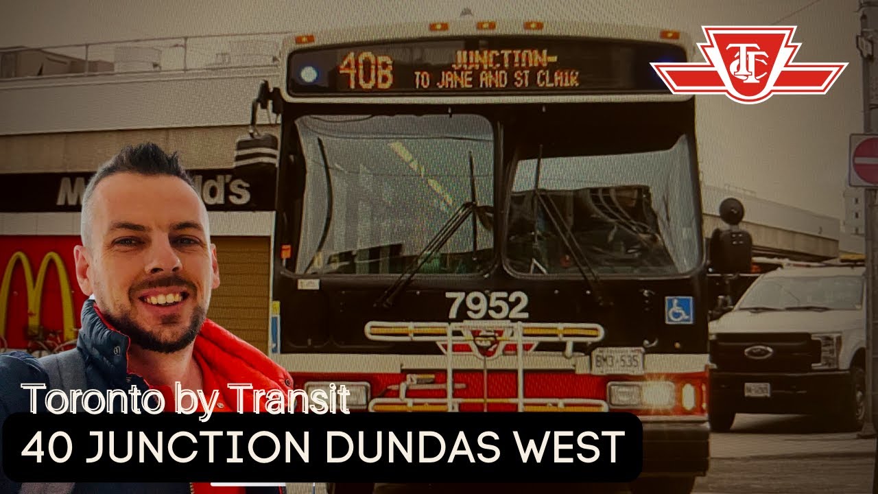 Toronto TTC Buses on Dundas West Route 40 | Toronto By Transit Bus ...