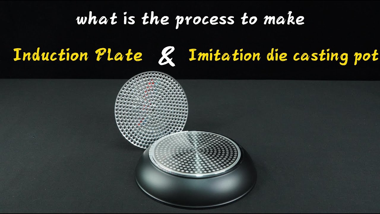 How to make induction plate, Aluminum cookware, die casting kitchenware ...
