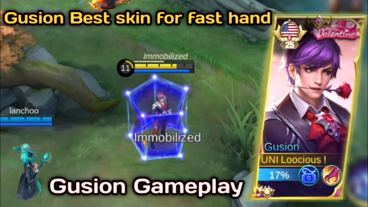 Gusion Best Skin For Fast Hand || Gusion Aggressive Gameplay - Mlbb - YouTube