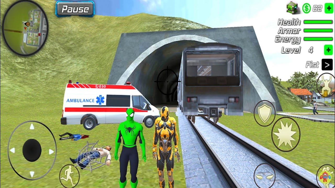 Super Crime Steel Iron Flying Robot Gangster Vegas City #13 - Android ...