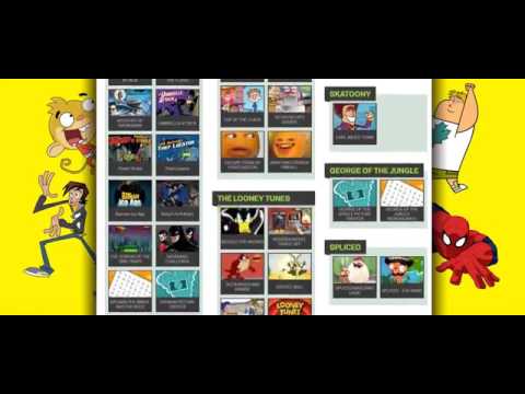 Teletoon Website Walkthrough (Feb 2017) Spiderman Adventure Time ...