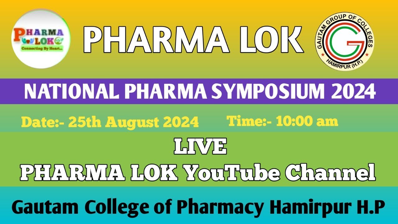 NATIONAL PHARMA SYMPOSIUM 2024 Gautam college of Pharmacy # ...