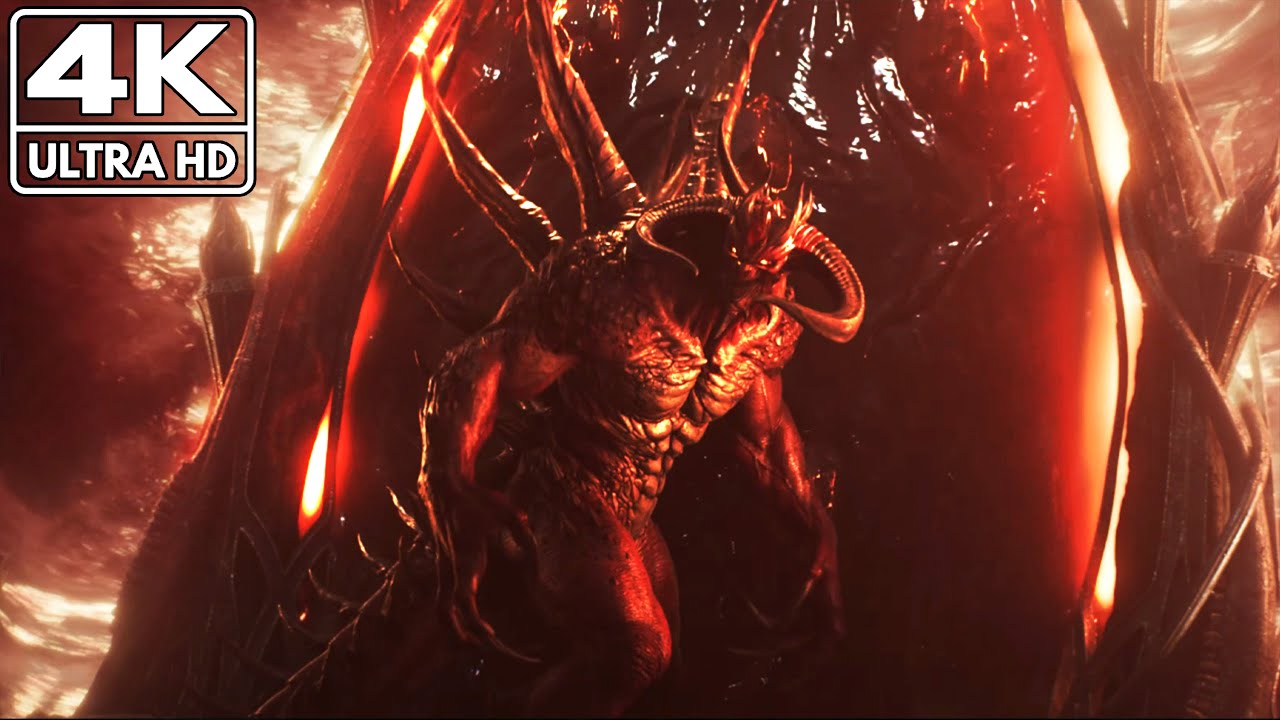DIABLO Turn Back to His Original Evil Form Scene Cinematic 4K - YouTube