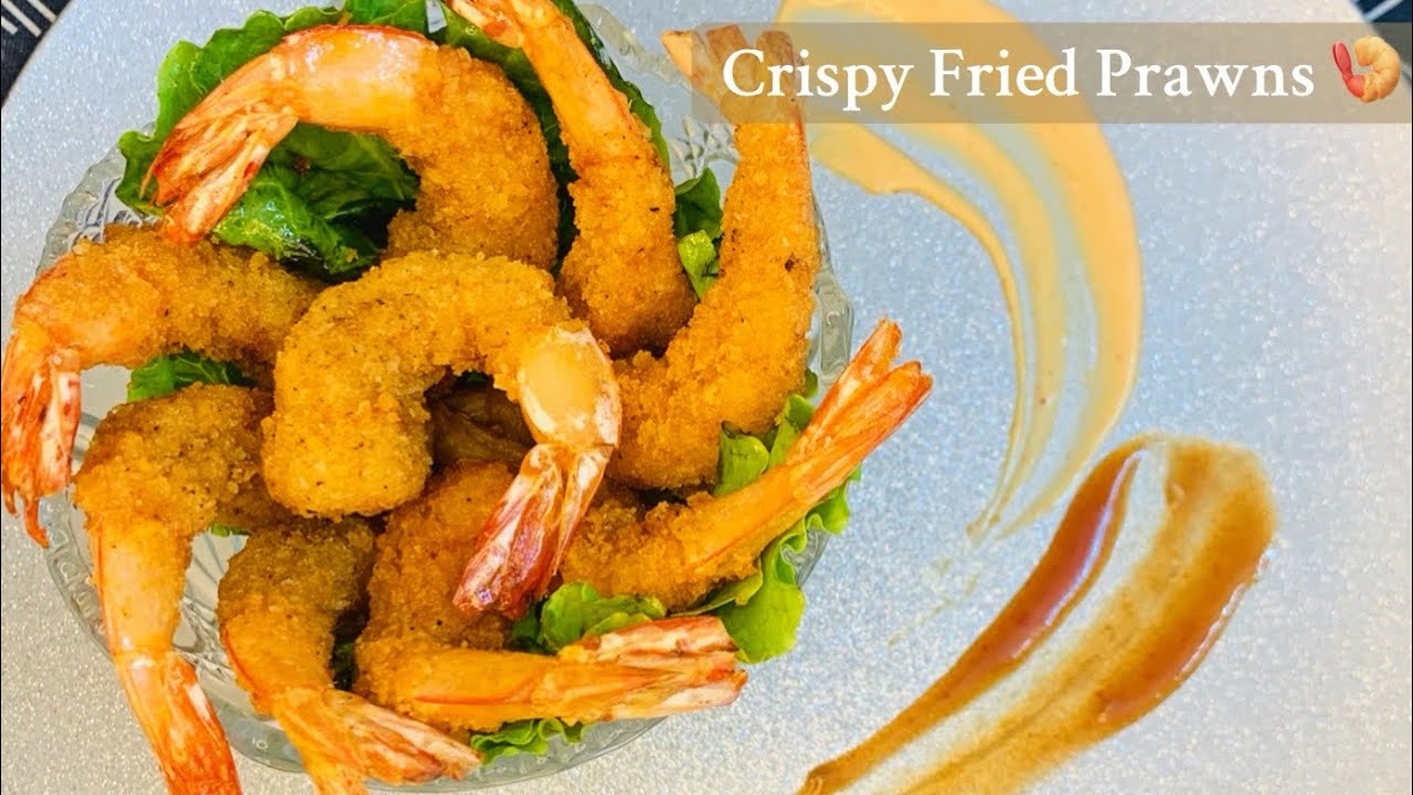 Crispy Fried Prawns | Zero Smell | Perfect Restaurant Style Snack 🦐 ...