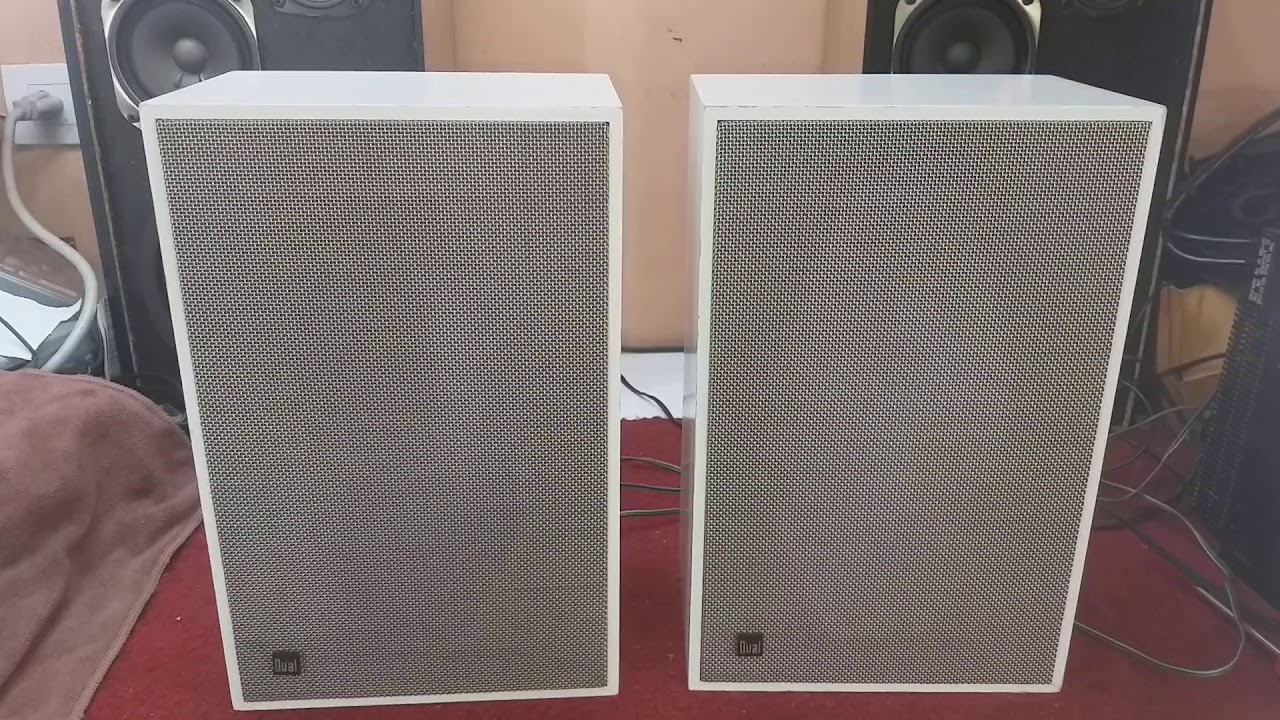 ทดสอบลำโพงฟูลเร้นจ์โบราณวินเทจเสียงหวานมาจากเยอรมัน DUAL CL11 MADE IN ...