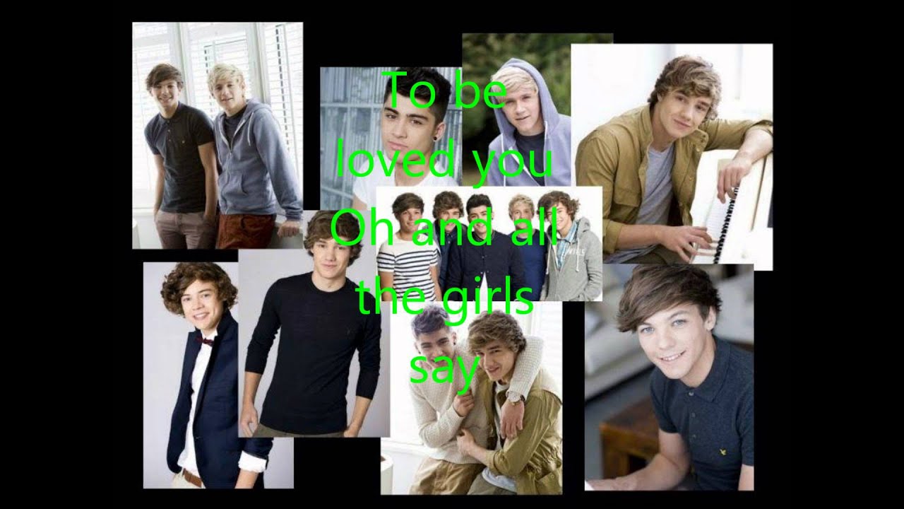 I Want - One Direction Lyrics - YouTube