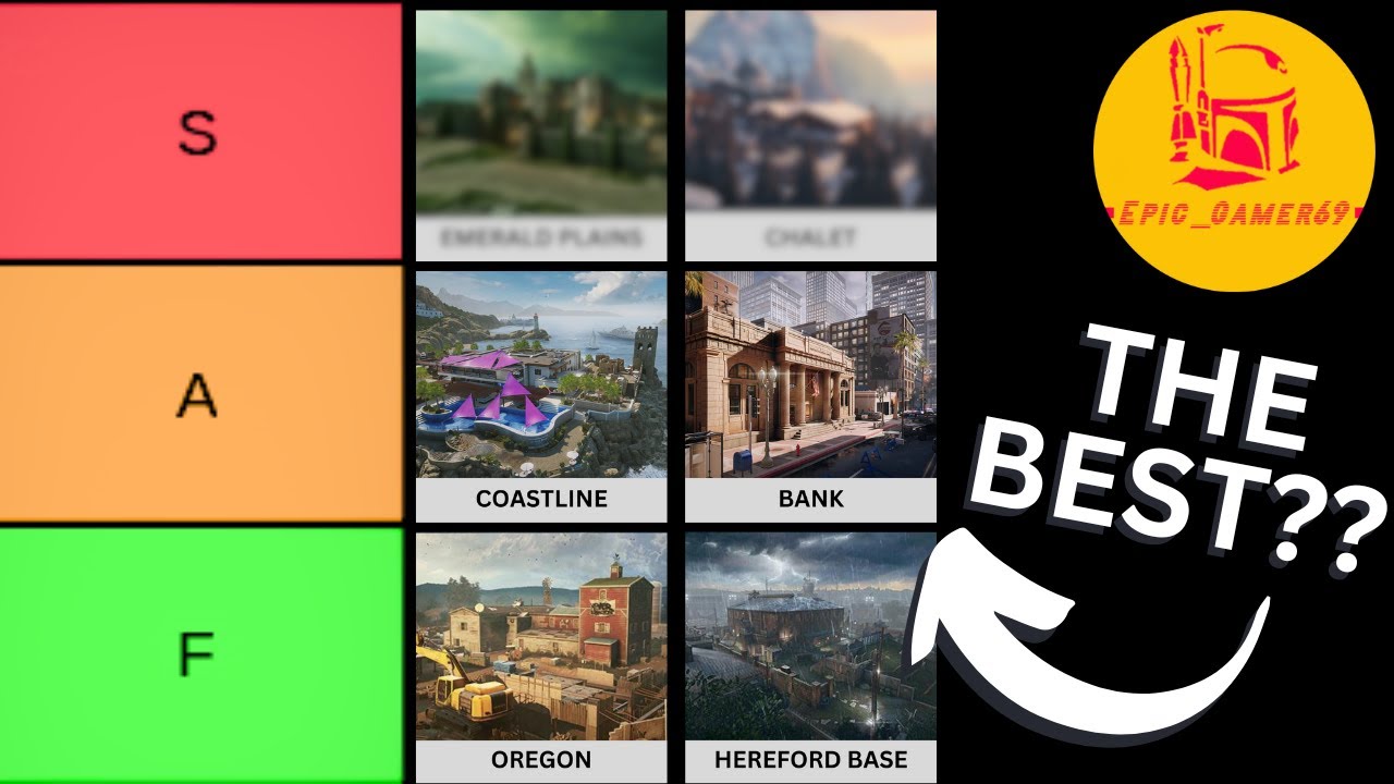 ULTIMATE SIEGE MAP TIER LIST - YouTube