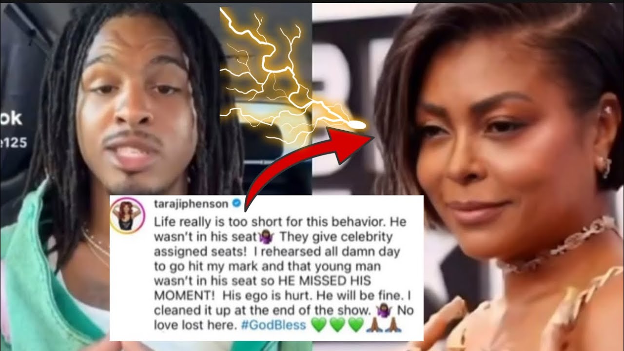 Keith Lee Why He Threw Away The Rose Given To Him By Taraji P. Henson ...