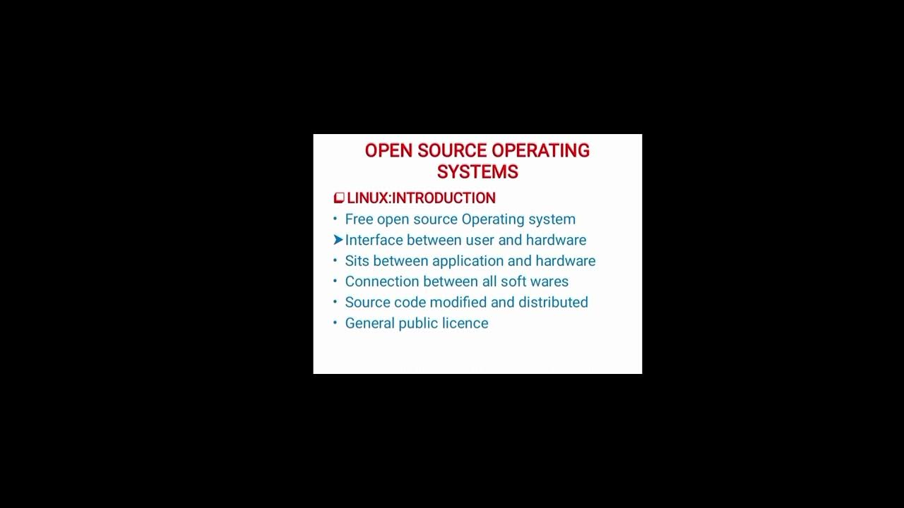 OPEN-SOURCE SOFTWARE - ESEC LECTURE SERIES - YouTube