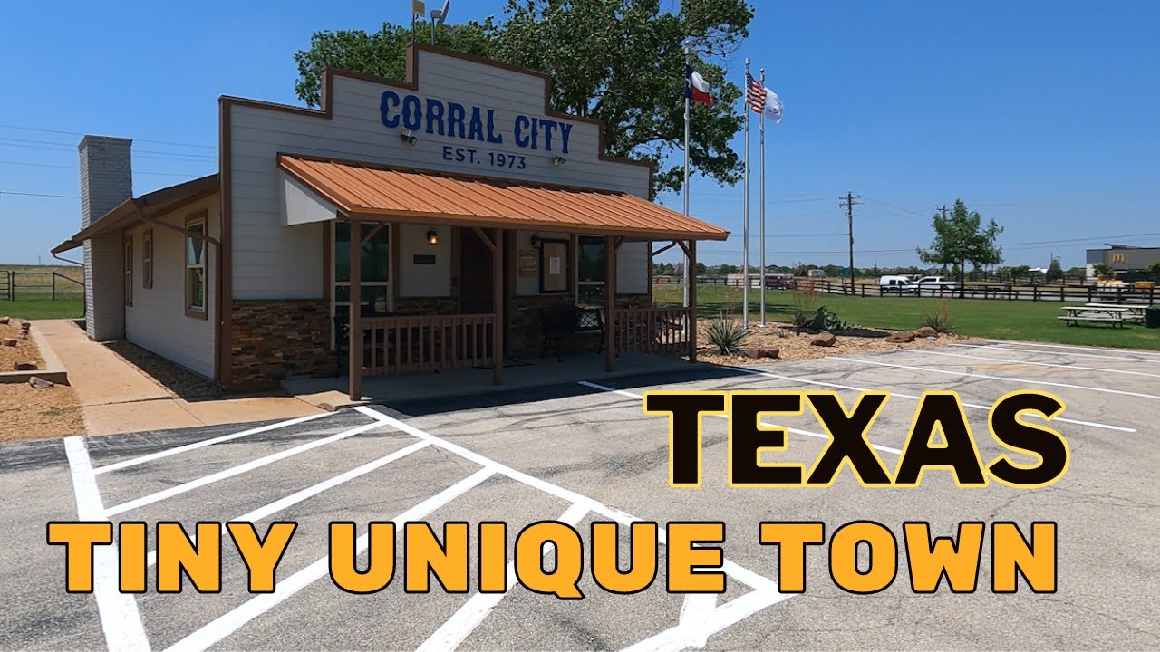 CORRAL CITY TEXAS: Where permanent buildings are not permitted - YouTube