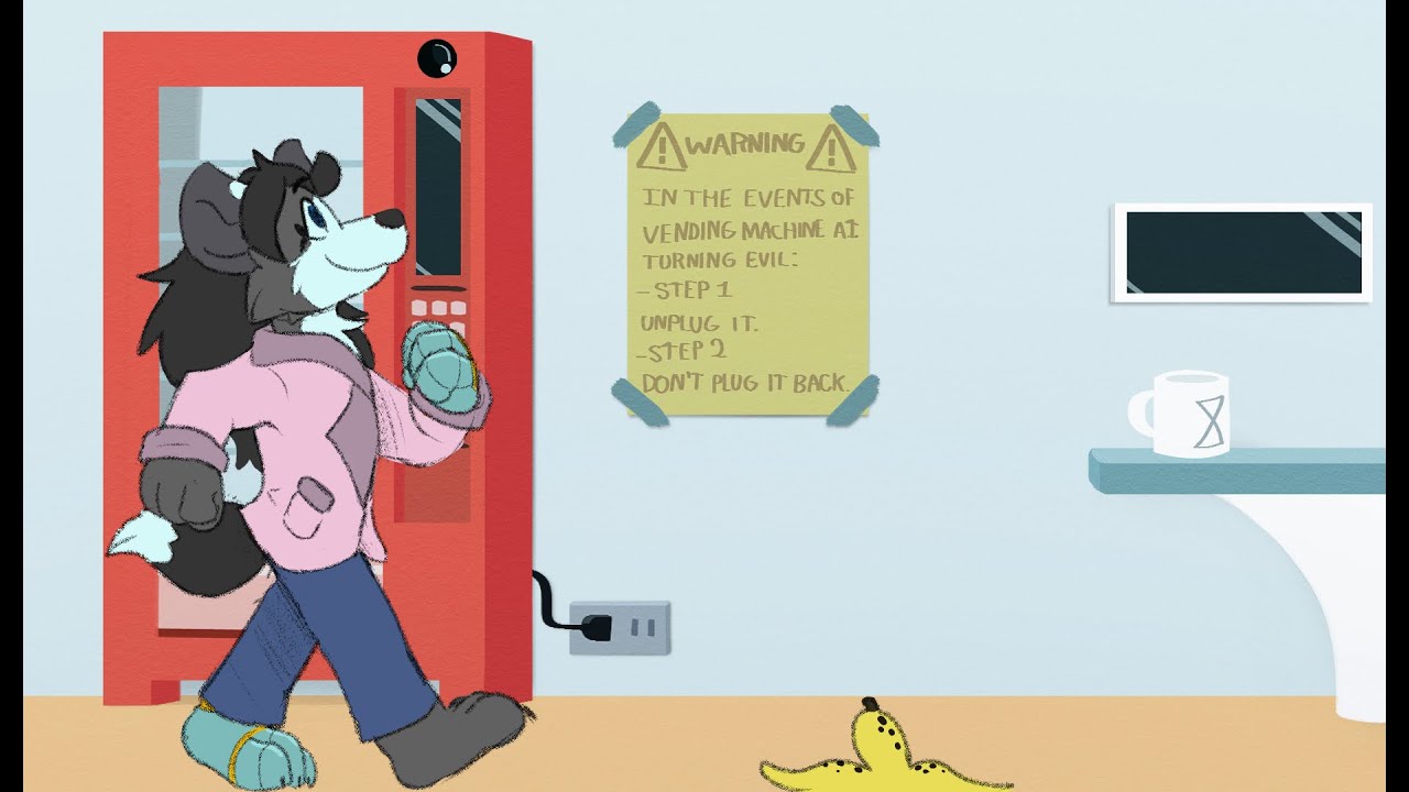 2D Animation test! "Banana" - YouTube