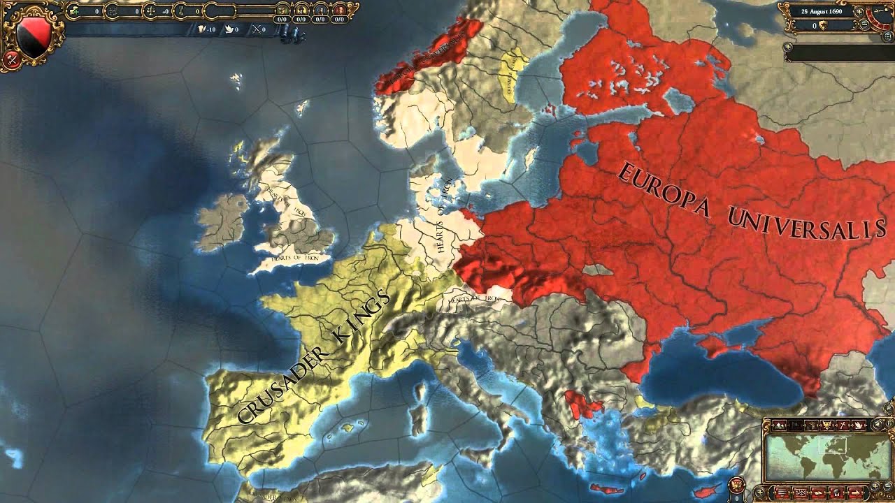 Battle of Paradox EU4 Timelapse - YouTube