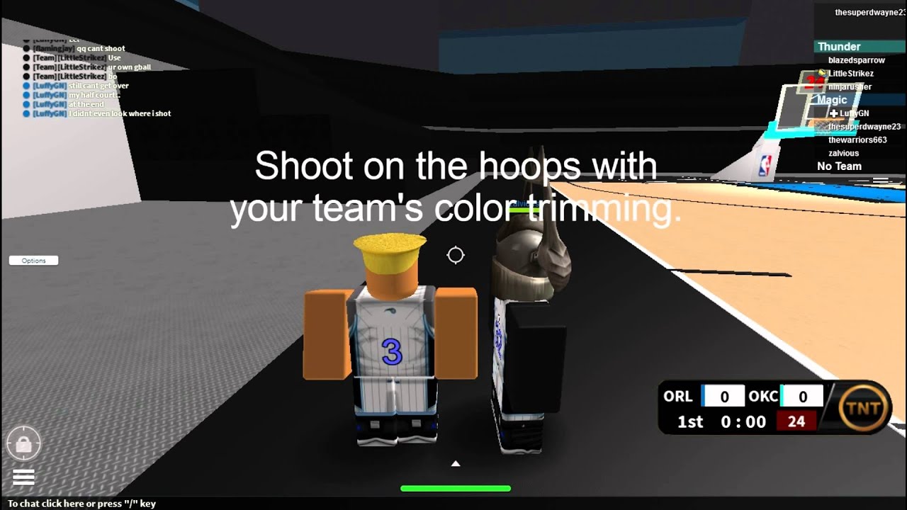 ROBLOX- NBA Hoopz- First Quarter Highlights - YouTube