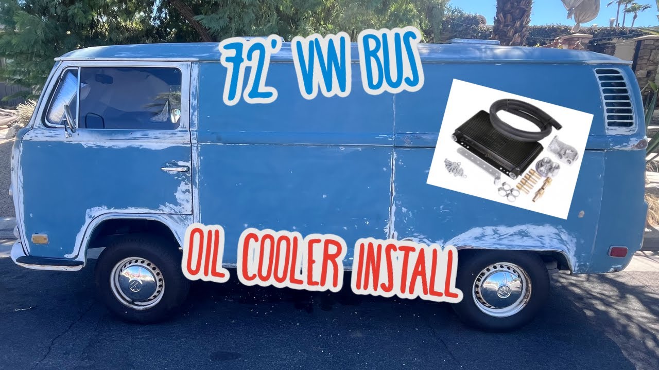 How to: Install an Oil Cooler on a VW Bus - YouTube