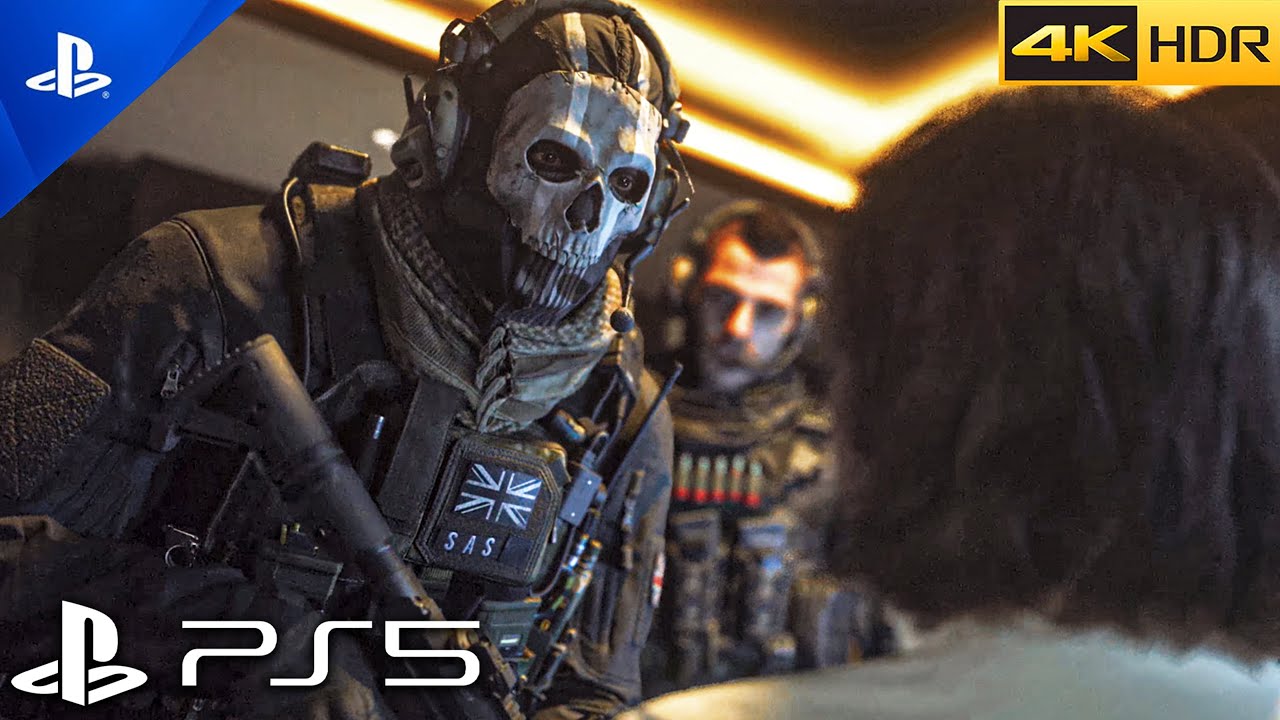Ghost Works His Charms On A Woman - Call of Duty Modern Warfare III MW3 ...