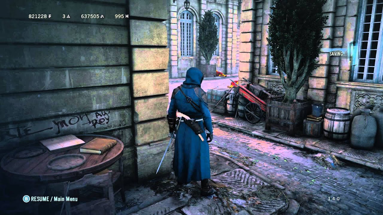 Assassin's Creed Unity - Gold Plated Pistol or Solid Long Gun? - YouTube