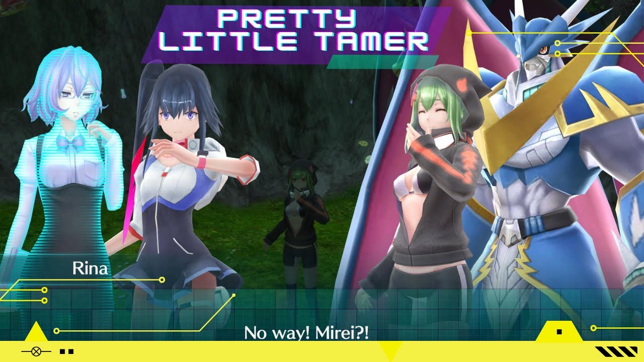 PRETTY LITTLE TAMER - RINA SHINOMIYA | DIGIMON WORLD : NEXT ORDER (PC ...