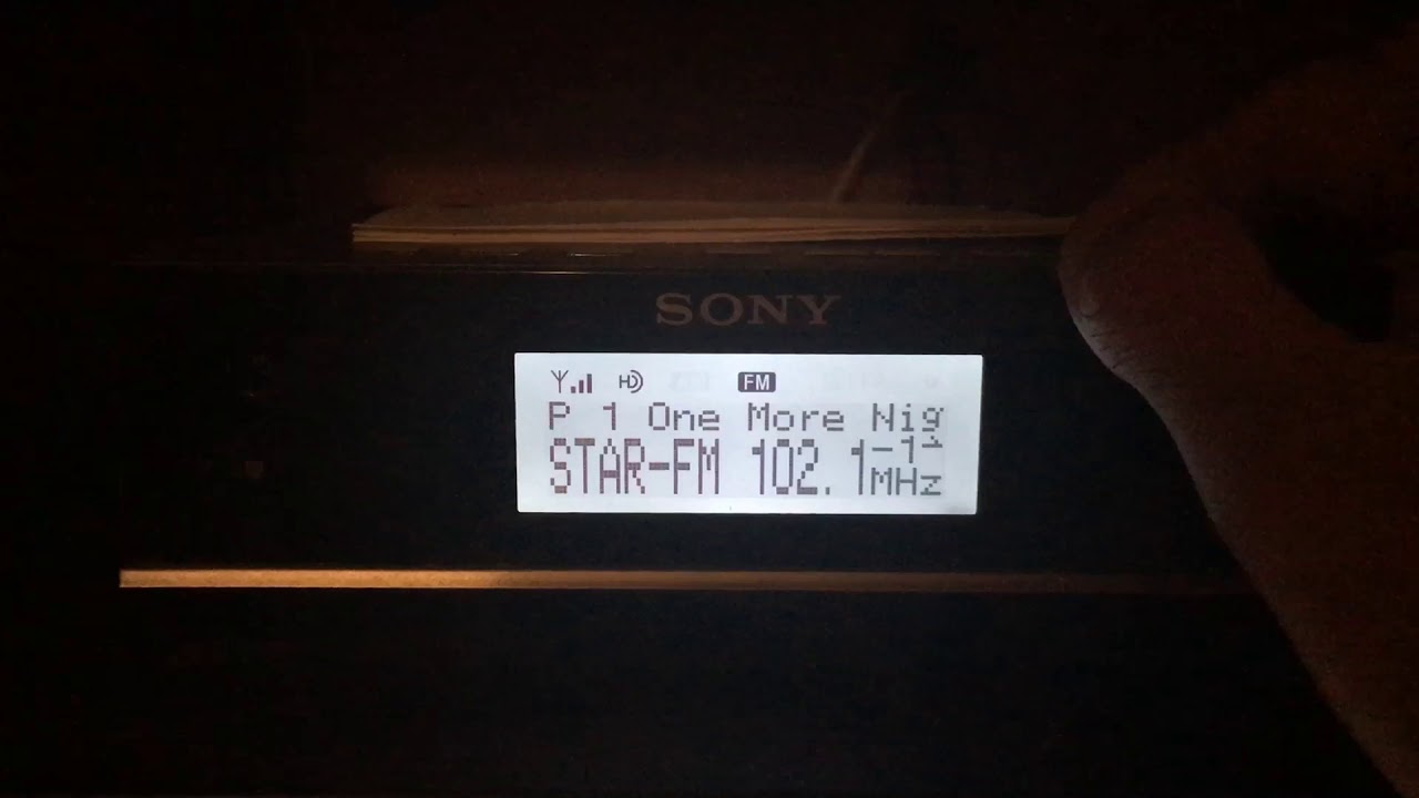 Sony XDR-F1HD HD Radio Receiver - KDGE Star 102.1 - YouTube