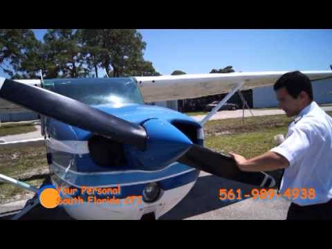 Cessna C172 N Model Preflight - South Florida CFI - YouTube