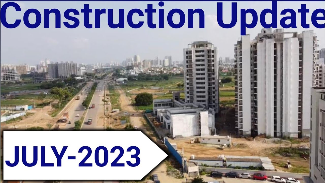 MRG Ultimus Construction Update Sector 90 Gurgaon 3BHK MQ UNIT ...