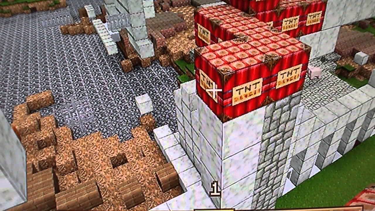 HUGE MINECRAFT MANSION TNT EXPLOSION (Boom!) Pt. 3 - YouTube