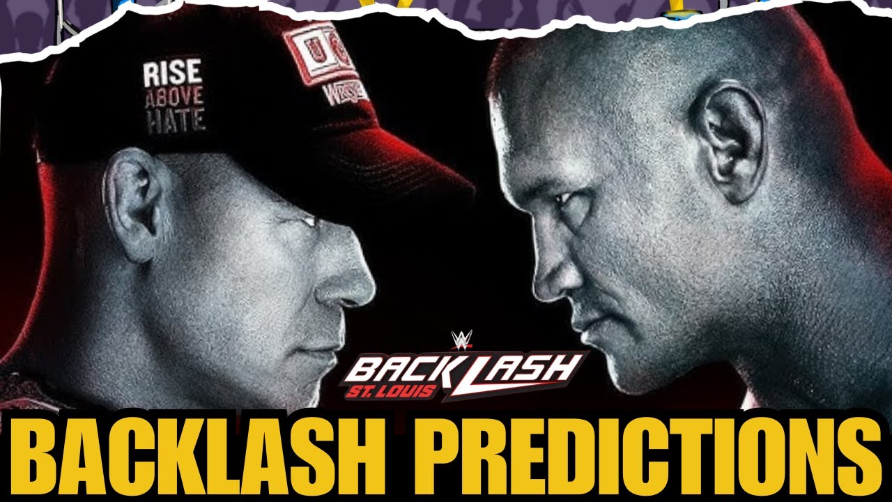 🎬 WWE Backlash 2025 Predictions | Full Match Card Breakdown - YouTube